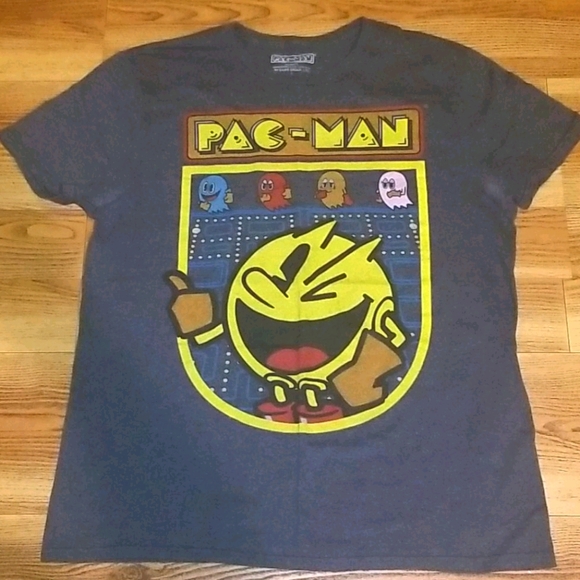 Bandai Namco | Shirts | Pac Man Teeshirt 8s Vintage Design | Poshmark